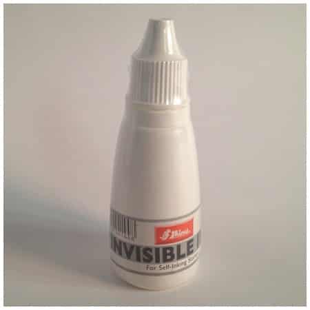 Tinta invisible 28ml (Visible con luz UV)